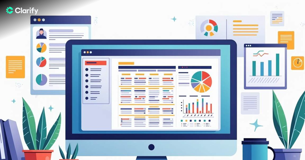 Clarify - Top CRM Spreadsheet Templates to Streamline Your Business ... Clarify - Top CRM Spreadsheet Templates to Streamline Your Business ...